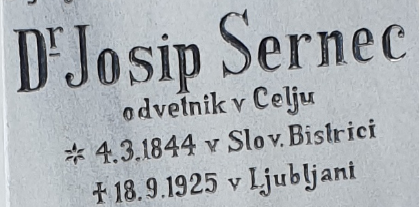 Josip Sernec | Slovenski grobovi