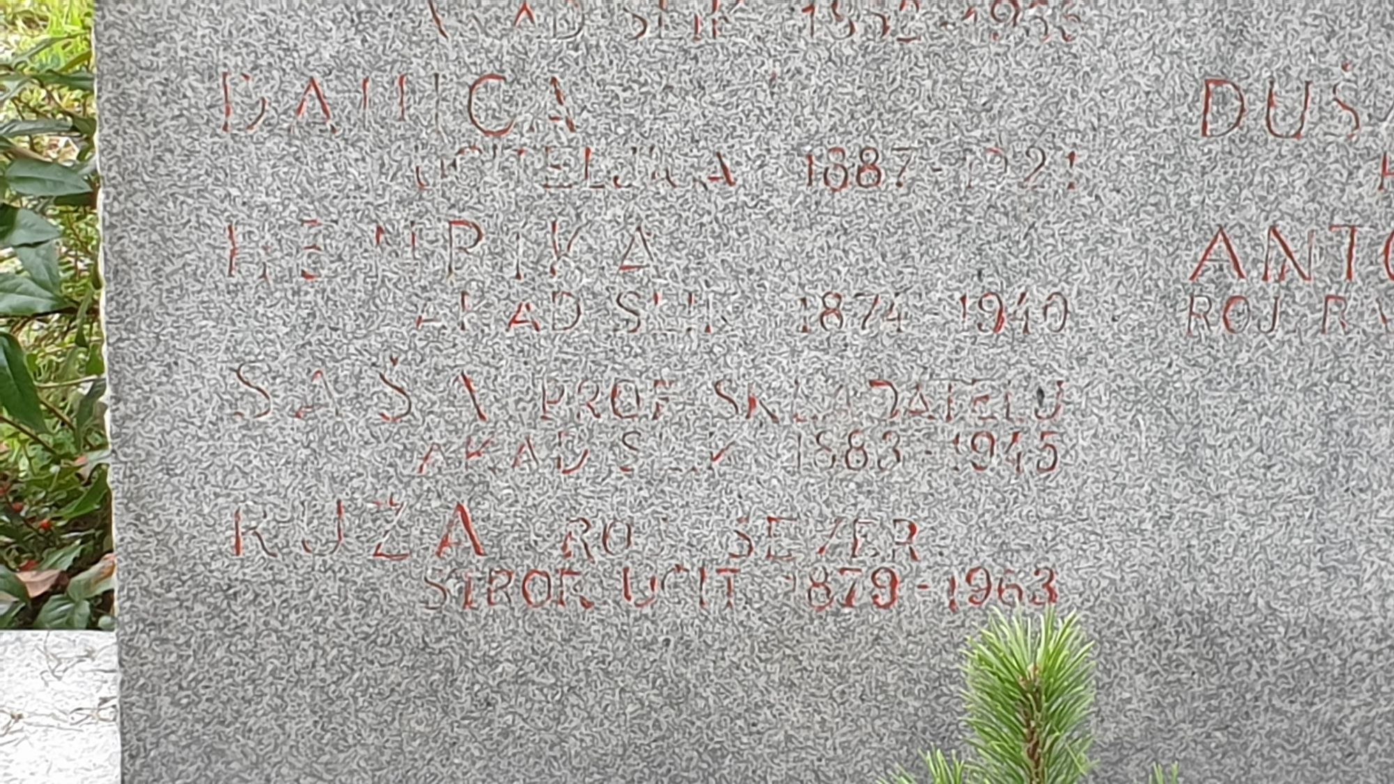 Saša Šantel | Slovenski grobovi