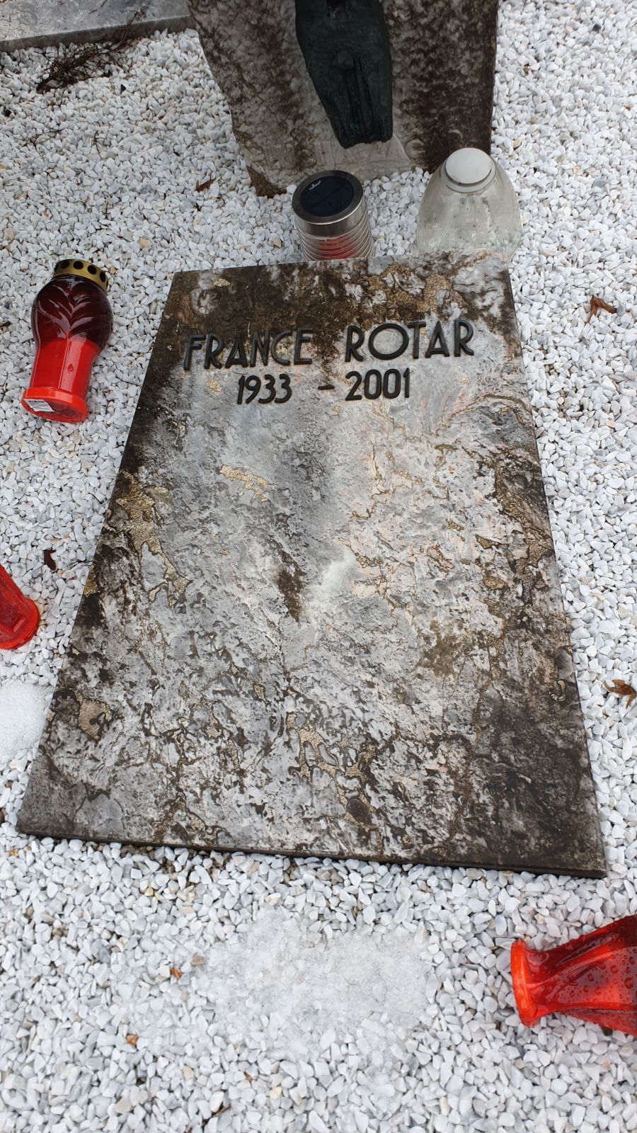 France Rotar | Slovenski grobovi