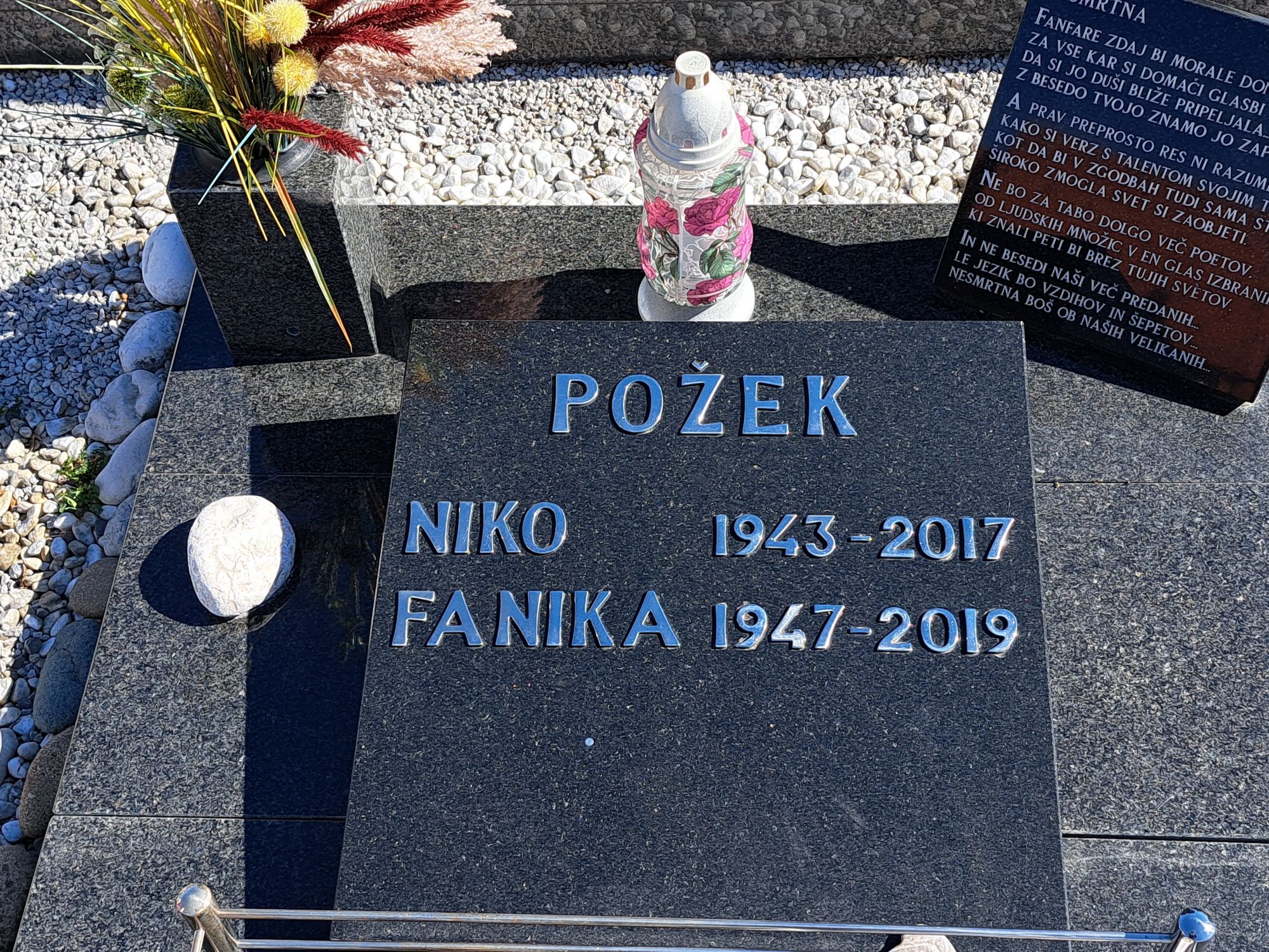 Fanika Požek | Slovenski grobovi