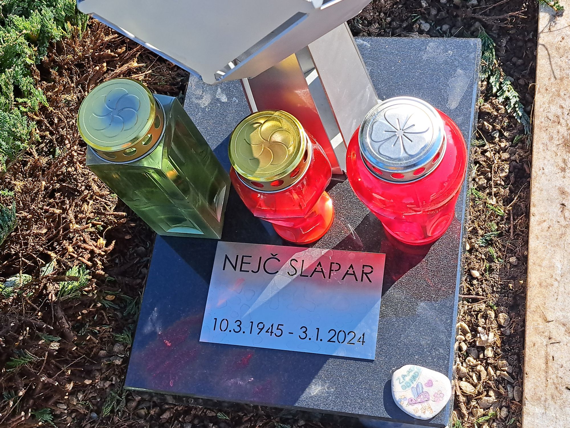 Nejč Slapar | Slovenski grobovi