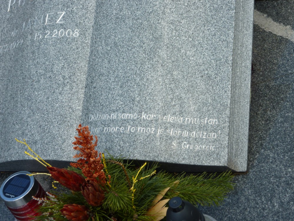 Janez Rugelj | Slovenski grobovi