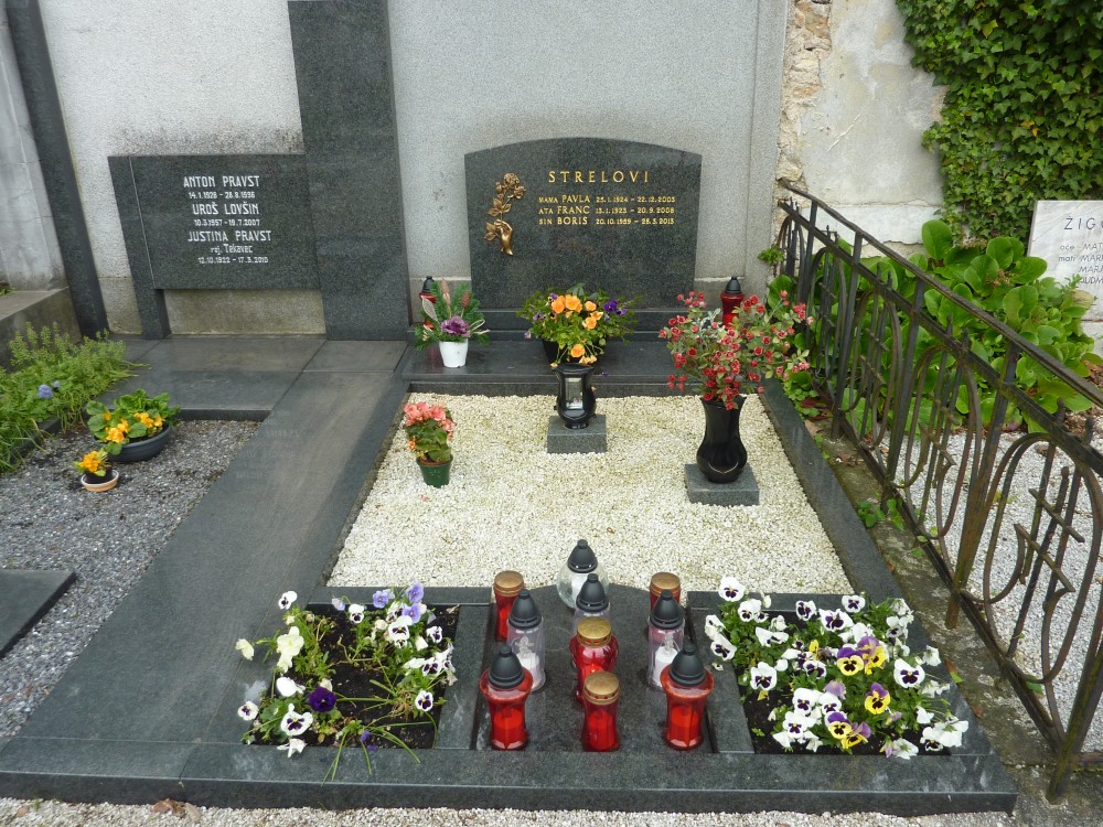 Boris Strel | Slovenski grobovi
