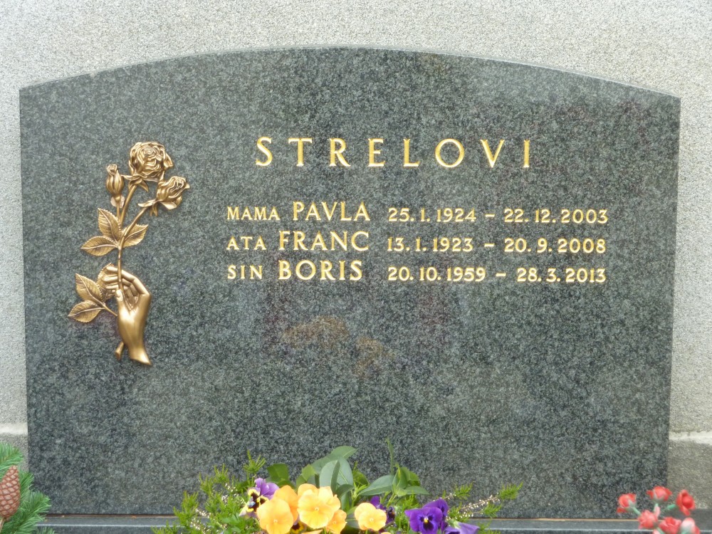 Boris Strel | Slovenski grobovi